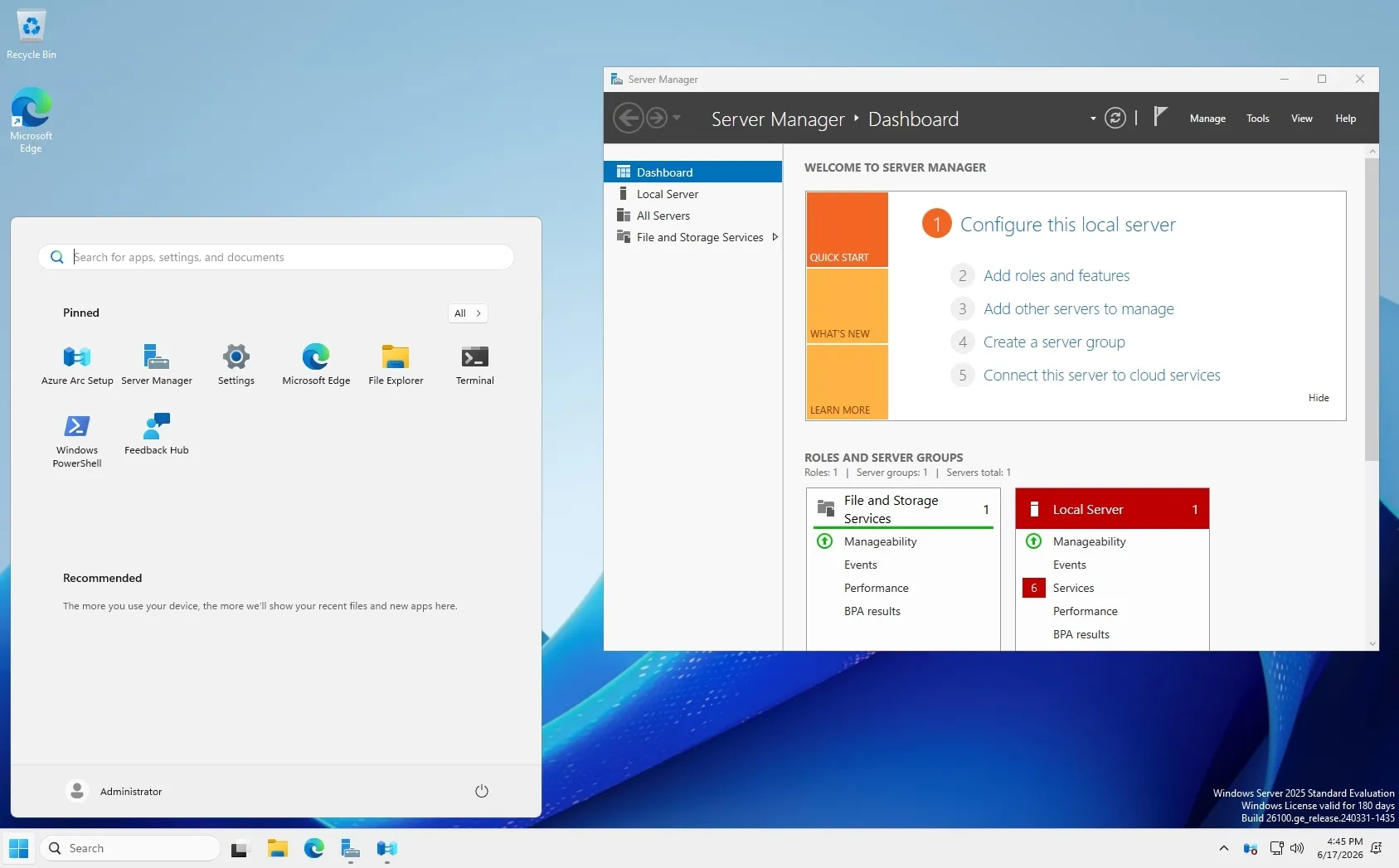 How to clean install Windows Server 2025 with Desktop Experience ...